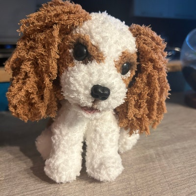 Сavalier King Charles Spaniel, Crochet Dog Pattern, Cocker Spaniel ...