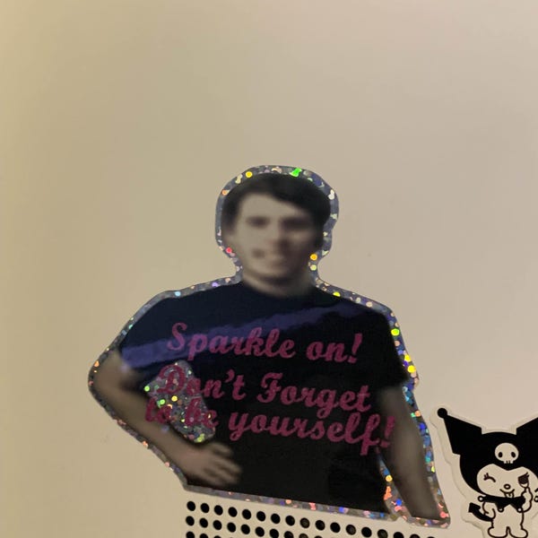 3” Jerma985 Glitter Sticker Sparkle On - Etsy