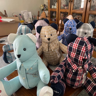 Memory Bears Keepsake Teddy Bears Custom Made From Your Loved Ones ...