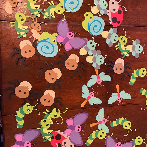 Insects SVG. PNG. Circut Cut Files, Layered Files. Silhouette Files ...