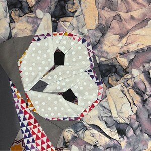 The Curious Owl Foundation Paper Piecing Pattern, Barn Owl, FPP Quilt ...