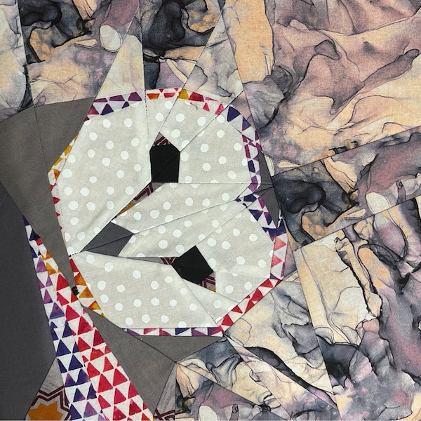 The Curious Owl Foundation Paper Piecing Pattern, Barn Owl, FPP Quilt ...