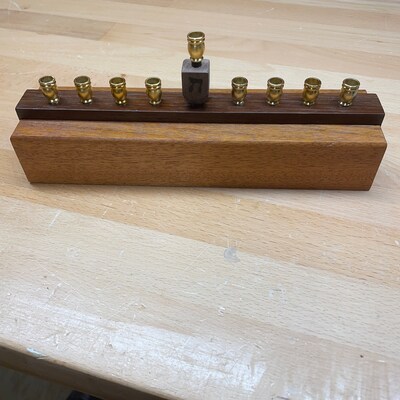 Princess Menorah Classic Disney Judaica Hanukkiah Repurposed Jasmin ...