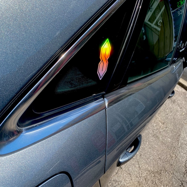 90s Sticker Holographic Cool S, Stussy S, Super S, Universal S, Pointy ...