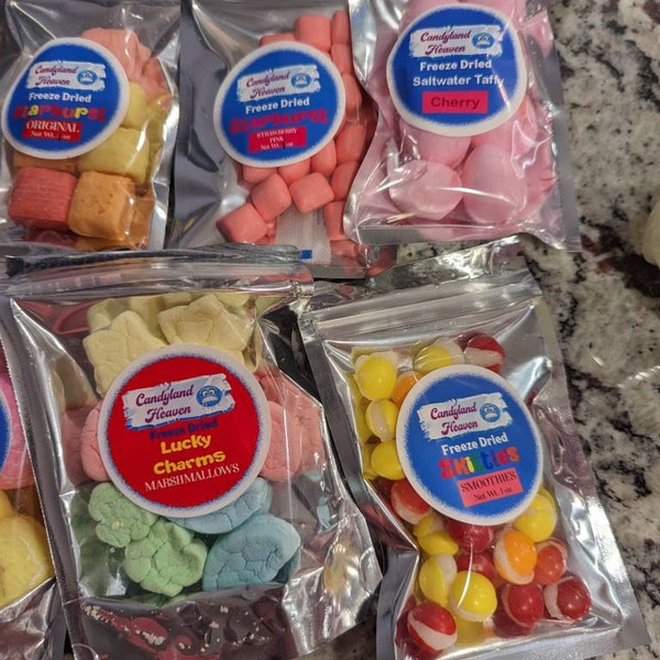 Freeze Dried Mystery Sampler Freeze Dried Party Favors Freeze Dried ...