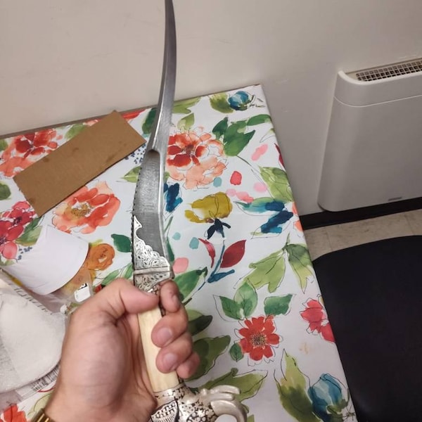 Ceremonial Sikh Rajput Maratha Indian Royal Sword Talwar With Gold ...