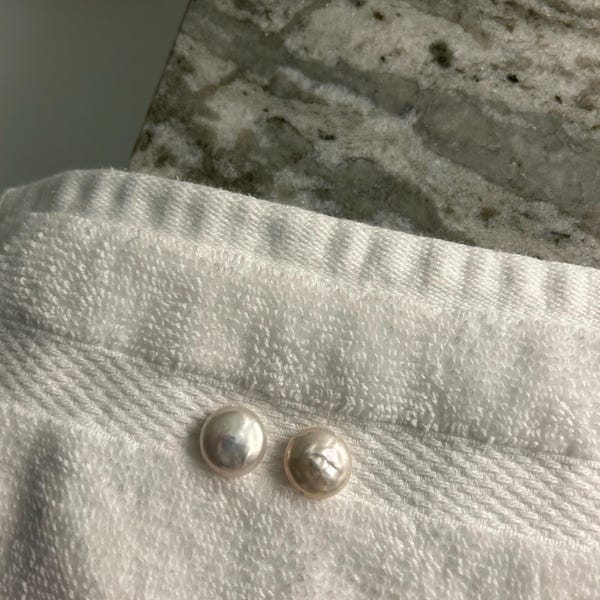 12-13mm Freshwater Pearls, Undrilled Pearls, Natural Pearls, No Hole ...