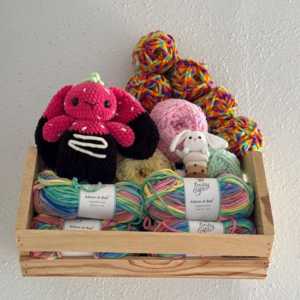 Pink Pig Drink Milk Boba Tea Crochet Toy/food Play/pig Amigurumi ...