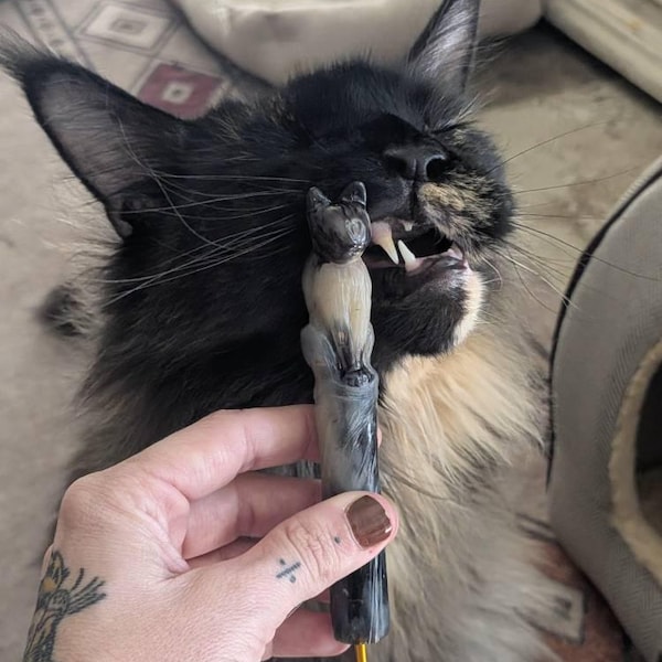 Custom Cat Crochet Hook / Agronomical / Calming Creativity Aid ...