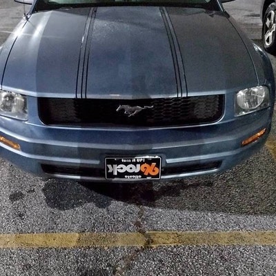 96rock License Plate beautiful Reproduction - Etsy