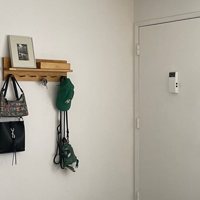 Wooden Peg Coat Rack, Entryway Organization - Etsy