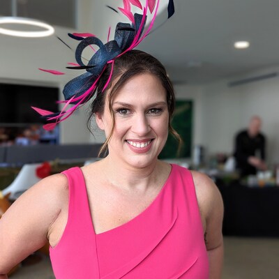 Army Dark Green Feather Statement Fascinator Hat Headpiece for - Etsy