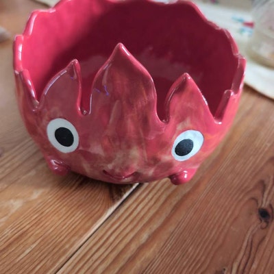 Pre-order Cute Faceless Handmade Ceramic Matcha Bowl, Anime Character ...