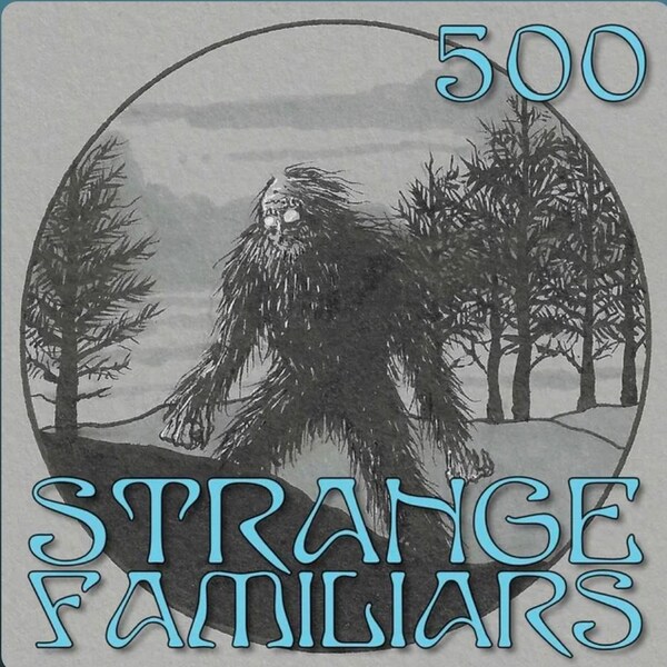 STRANGE FAMILIARS Podcast Awoken Tree Logo T-shirt Paranormal Fortean ...