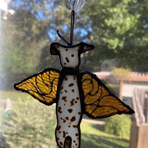 PET DOG CUSTOM Stained Glass Window Decor Sun Catcher Free Shipping - Etsy