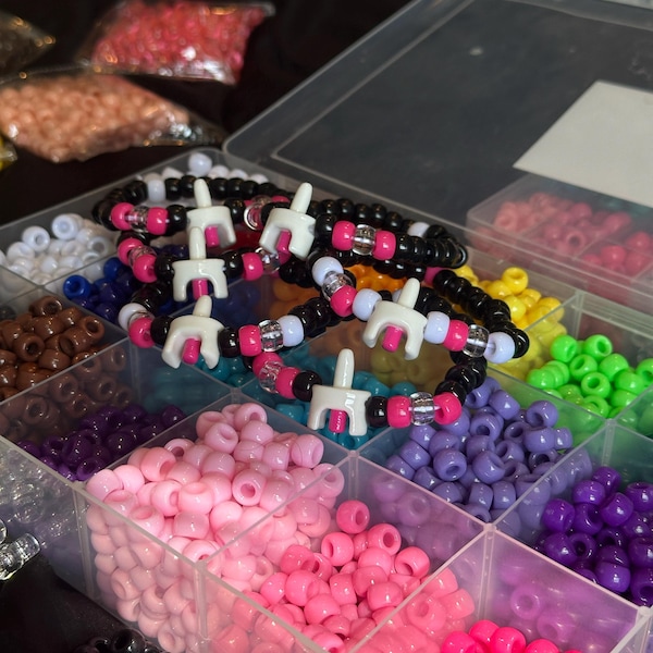 Letter O Beads | 3D Printed Colorful Alphabet Beads | Individual Vowel ...