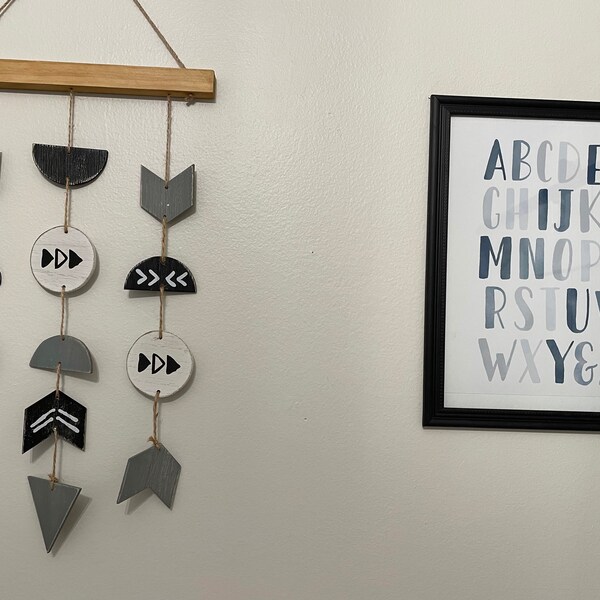 Navy Blue Alphabet Poster, ABC Print, Printable Wall Art, Kids Room ...