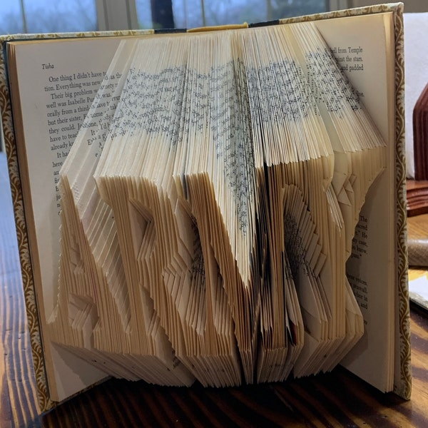 ARMY Book Folding Pattern — 245 Folds (490 Numbered Pages). PDF Digital ...