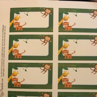 Safari Labels - Safari Food Labels Party Decor - Printable Jungle ...