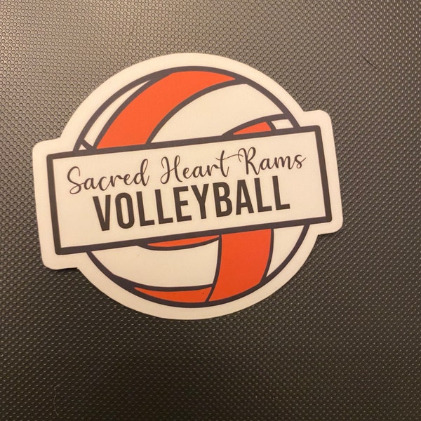 Custom Volleyball Stickers | Custom Sport Sticker | Volleyball Stickers ...