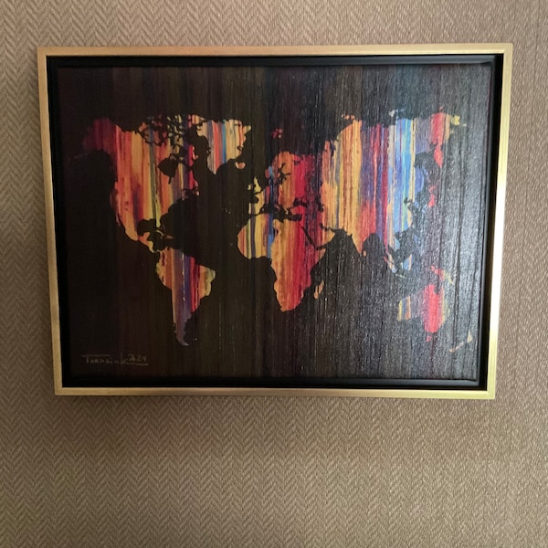 Rhapsody in Green, Large Original Oil Painting, Abstract Painting ...