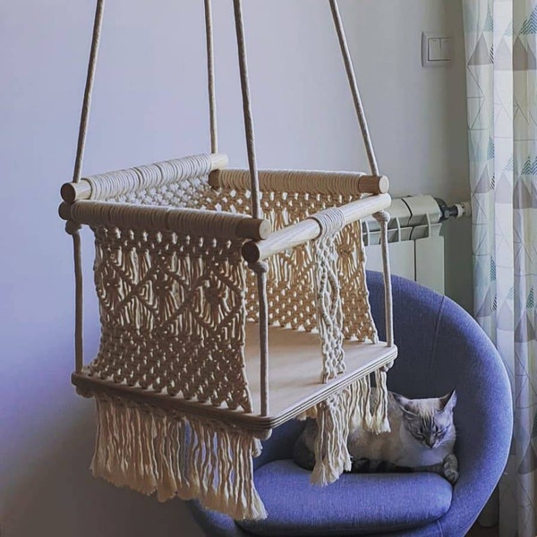 PATTERN Macrame Baby Swing DIY Instant Download Step by Step ...