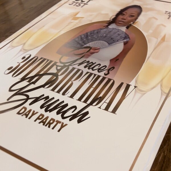 Custom Event Panels (print & Ship) - Etsy