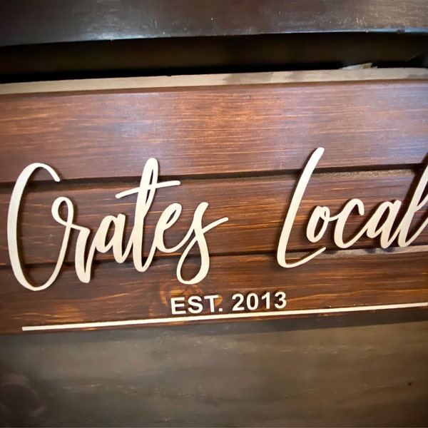 Custom Hotel Sign, Boutique Hotel Sign Personalized, Wooden Motel Sign ...