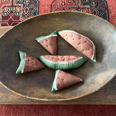 Farmhouse Primitive Watermelon Slices and Chunks - Etsy