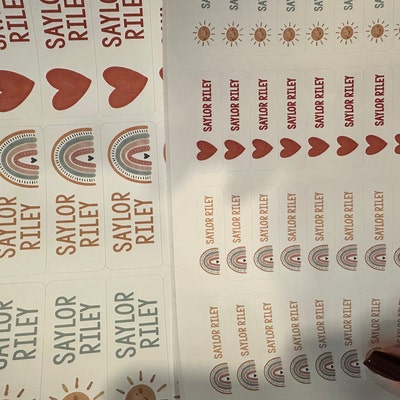 Teacher Labels, Teacher Book Labels, Waterproof School Labels ...