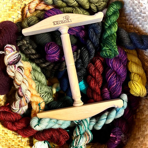 Drop Spindle Beginner Kit by Kromski Includes Handcrafted Drop Spindle ...