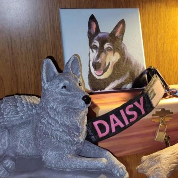 German Shepherd Statue, Concrete Dog Statues, Cement Statue, Police ...