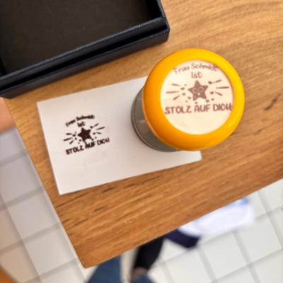 Custom Teacher Stamps Self Inking Stamp School Stamp Personalized ...