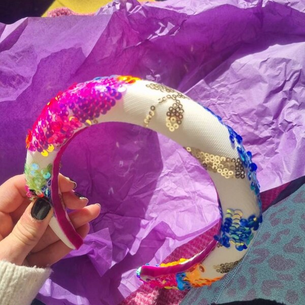 Sequin Hen Party Veil Bride to Be Veil Gift Bachelorette Veil Sparkly ...