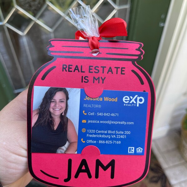Real Estate is My Jam Tags | Jam Tag | Real Estate Agent Gifts ...