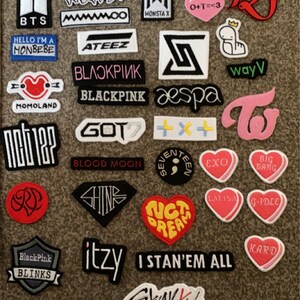 Twice Formula of Love Ot3 Embroidered Patches, Sew on Patches, Kpop Patches, Twice Once, Kpop ...