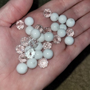 Ribbon Beads Cancer Awareness Glass Beads for Jewelry Making | Etsy