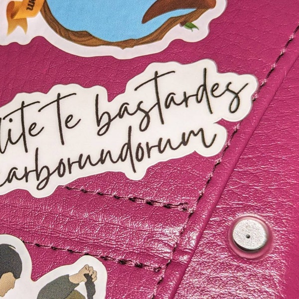 When Tomorrow Starts Without Me | David Romano Sticker, Quote Sticker ...