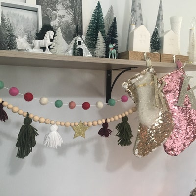 Pink and Purple Princess Bunting Banner, Party Decor, Baby Shower Decor ...