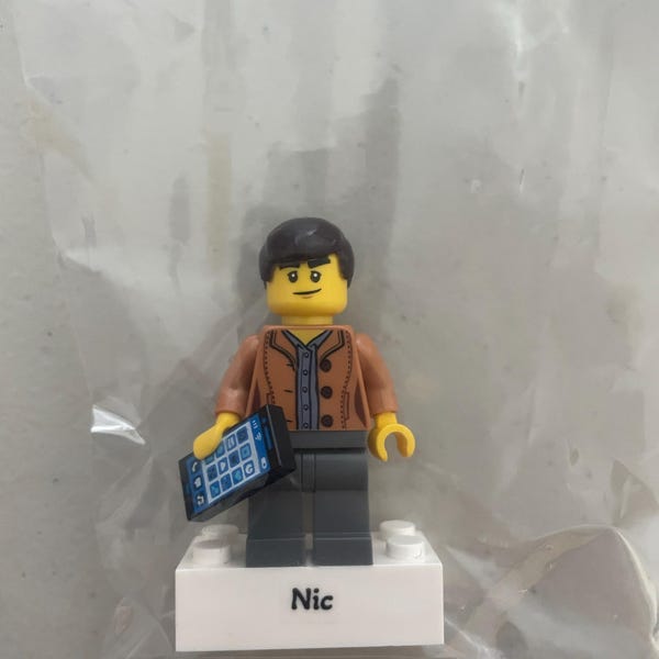 Custom Lego Minifigures Couples Gift, Wedding Lego Figure Art ...