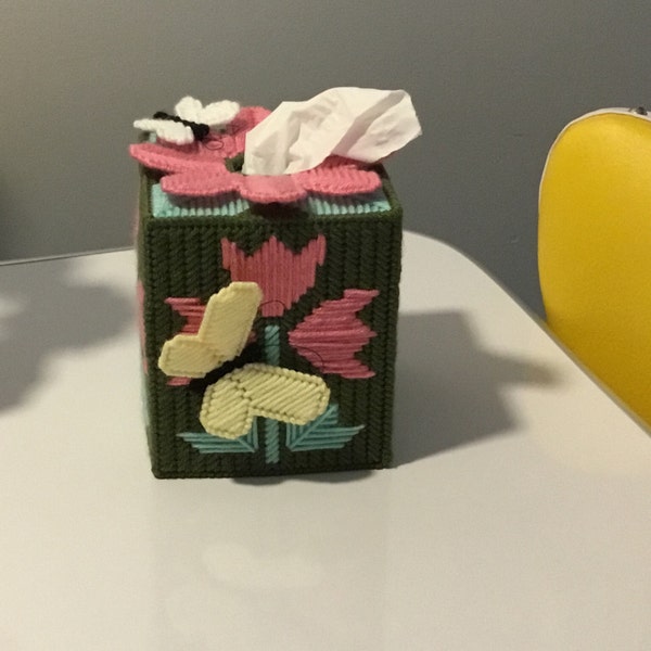 Dog Tissue Box Cover Plastic Canvas Pattern - Etsy