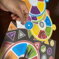 Printable Shape and Color Matching Velcro Activity, Shapes and Colours ...