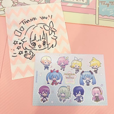 Colorful Stage Sticker Sheet - Etsy