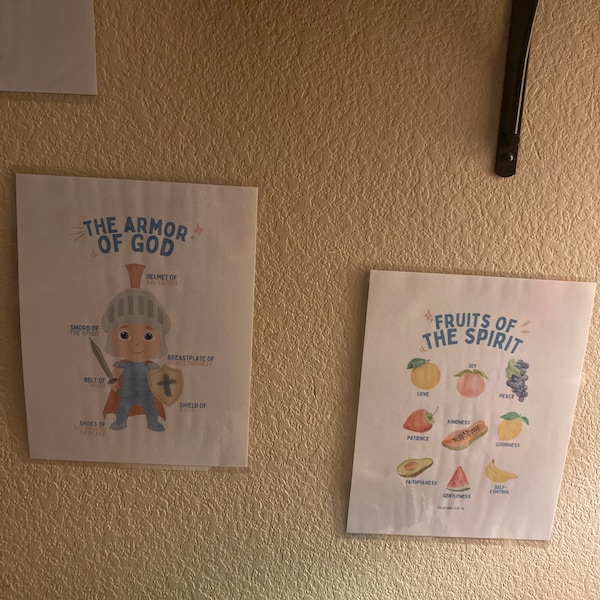 Books of the Bible 10 Ten Commandments Church Sunday School Decor ...