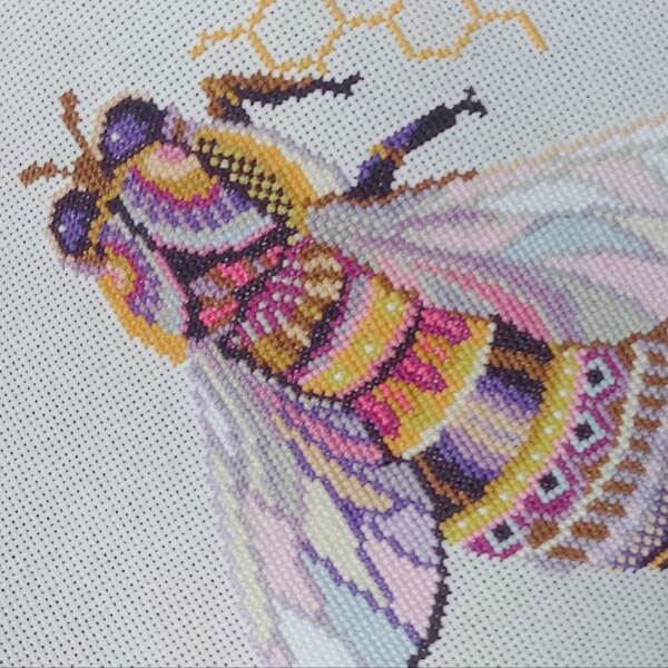 Mandala Bee #P310 Cross Stitch Embroidery Pattern Instant Download ...