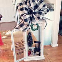 Christmas in Heaven Empty Chair Memorial Lantern Best of - Etsy Canada