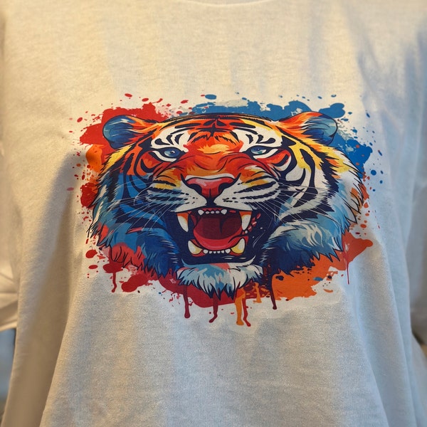 SVG Graffiti Tiger Clipart PNG Pdf, Dxf, Tiger SVG for Sublimation Svg, Stickers. Tiger Graffiti ...