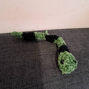 Crochet PATTERN Snake Keychain, No Sew, Amigurumi Tutorial PDF in ...