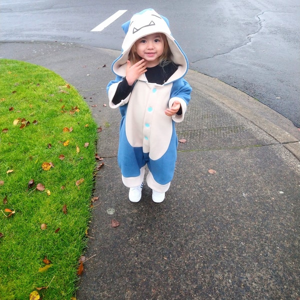 Jigglypuff Inspired Kigurumi Dress Handmade Fairy Pokemon Fleece ...