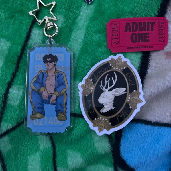 RTC Ticket Keychains - Etsy